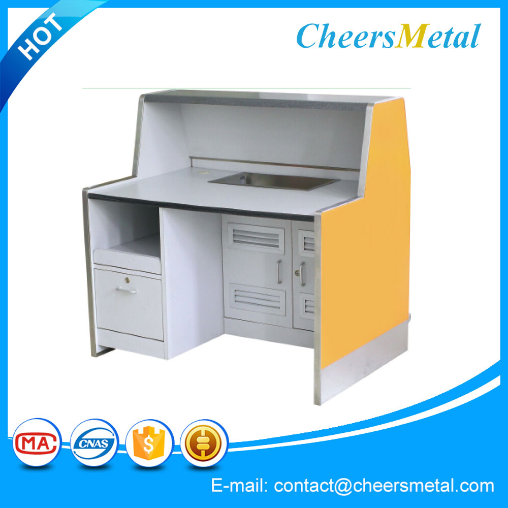 stainless steel airport luggage check-in counter from China ...